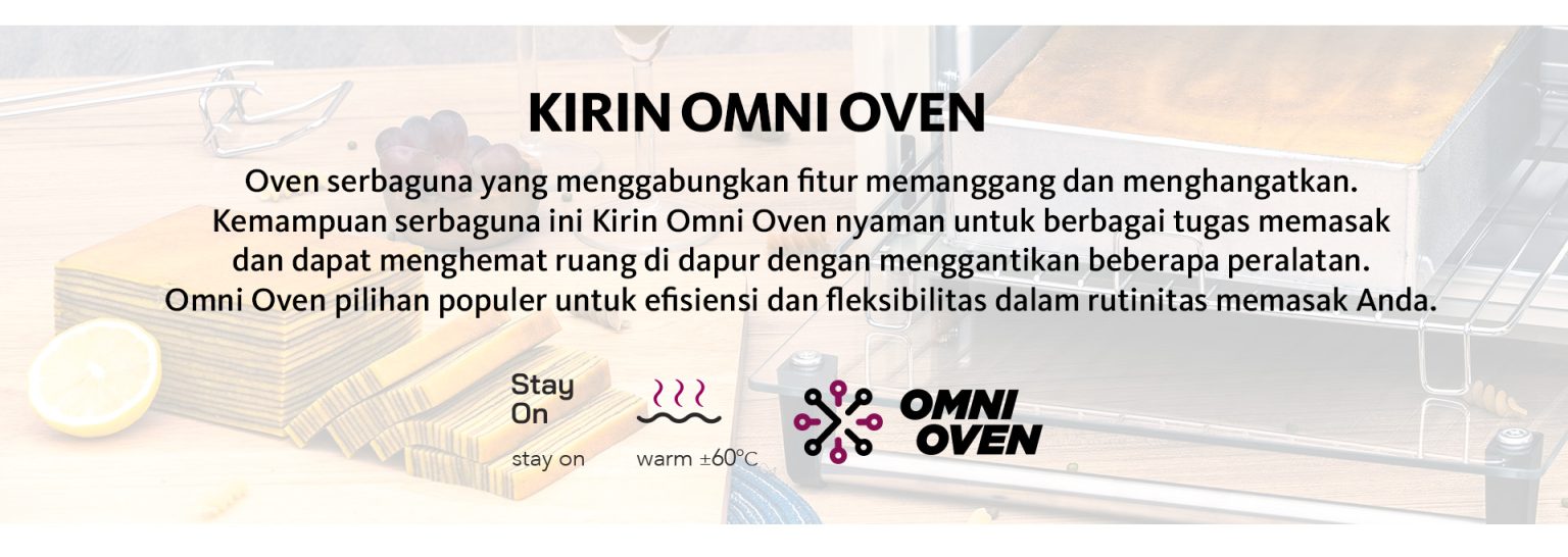 [NEW PRODUCT] Kirin Omni Oven KOO-202S - Kirin